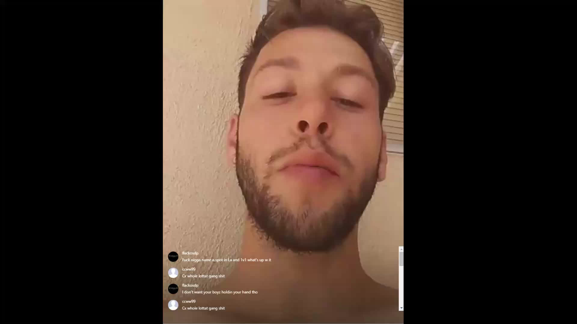 Hampton Brandon is planning on trying to fight Ice Poseidon Tonight