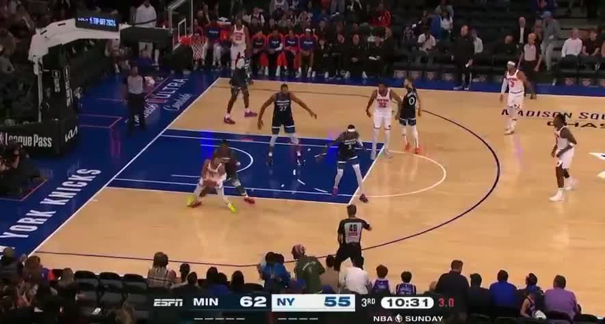 Watch Anthony Edwards is very excited to play defense | Streamable
