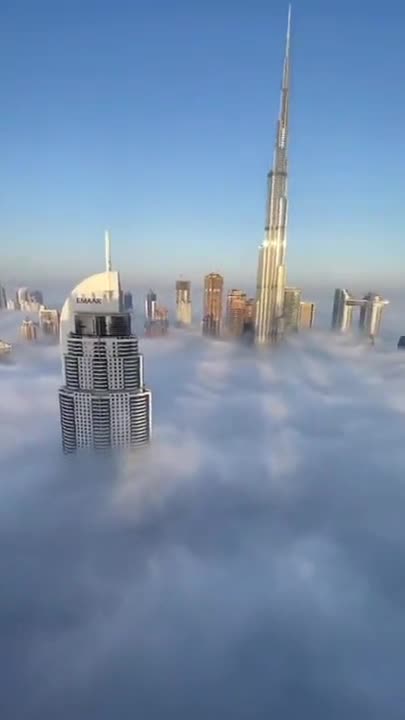 Widok z apartamentu w Dubaju