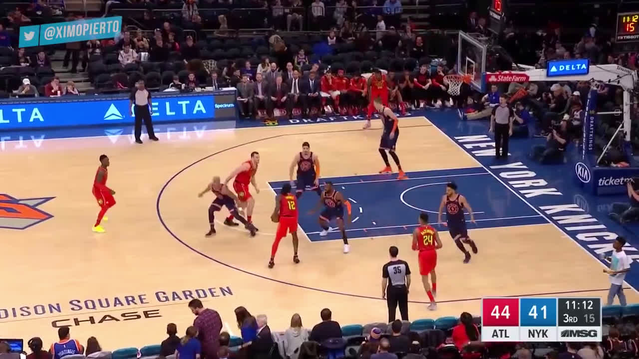 -HD- Atlanta Hawks vs New York Knicks - Full Highlights - February 4, 2018 - NBA 2017-18