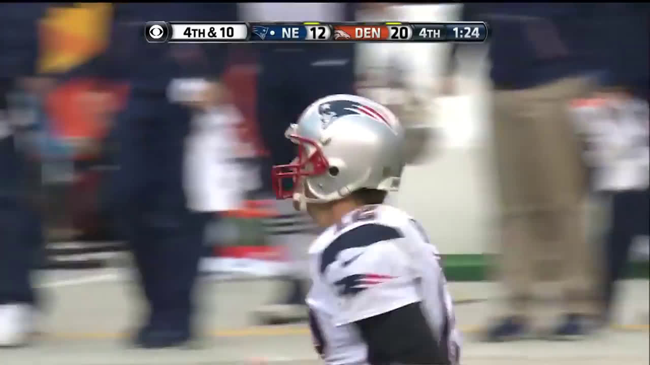 4th and 10 During 2016 AFC Championship Game