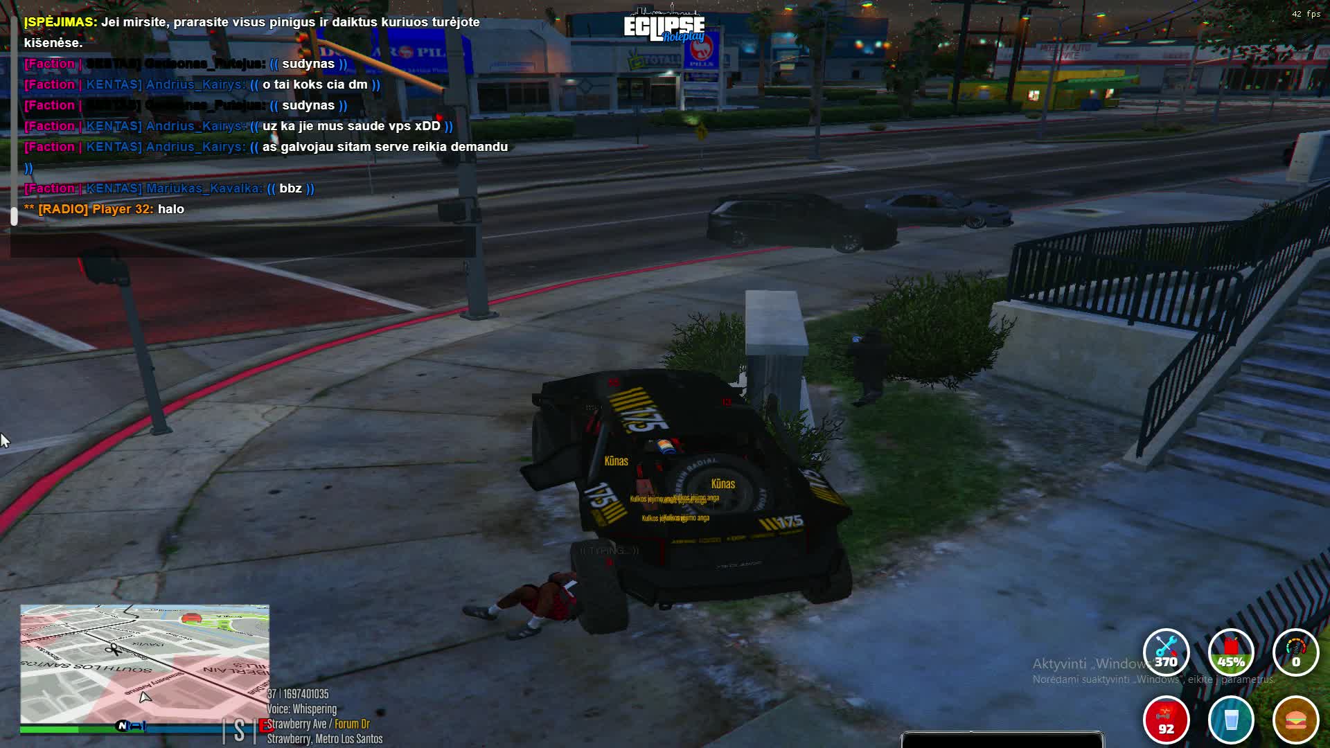 krc uz sitoky perma gavau