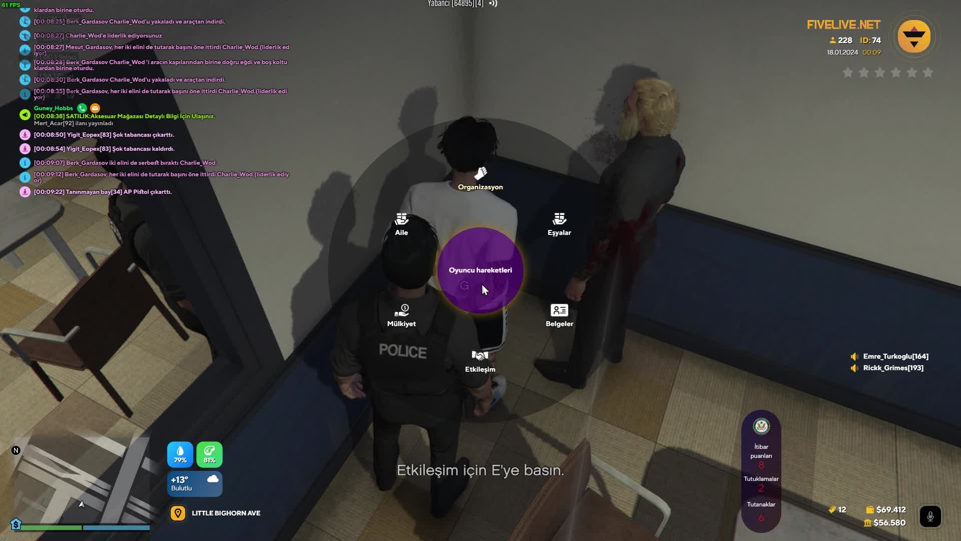 Pd baskını Team kill