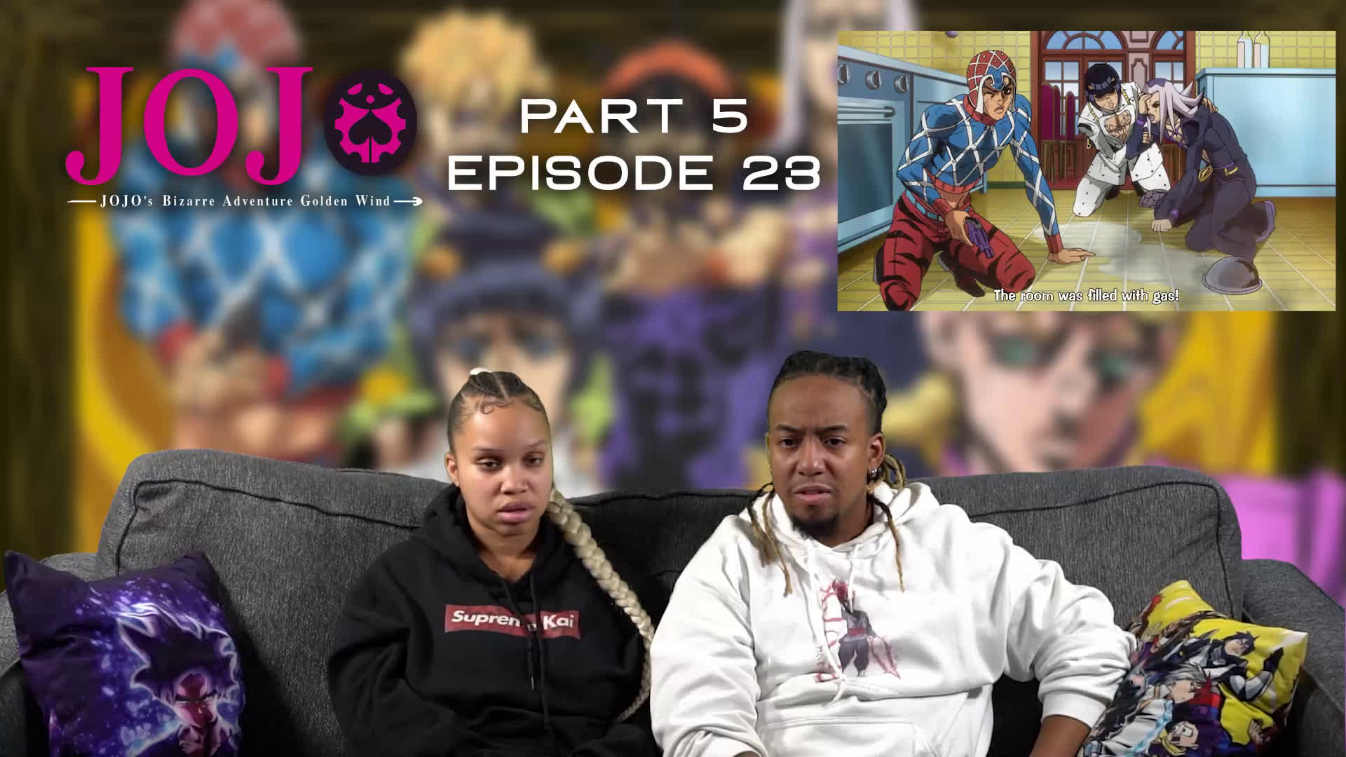 Watch Crush and Talking Mouth | JJBA Part 5 Ep 23 | Streamable