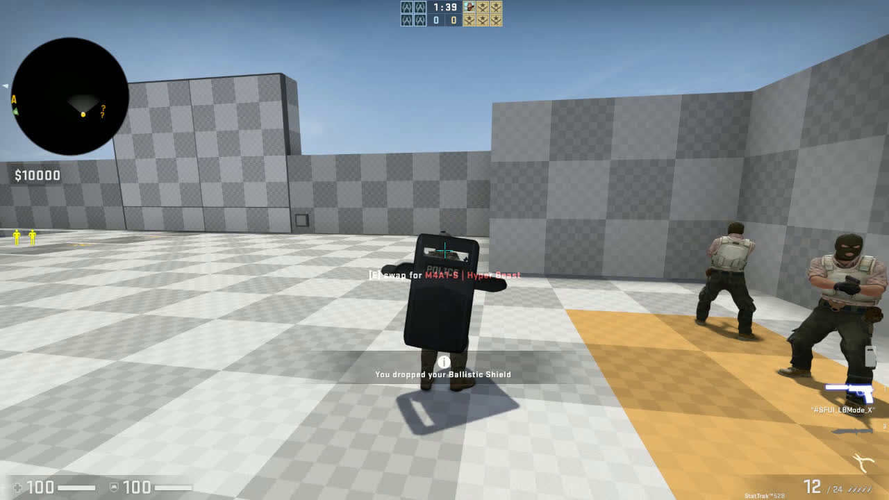 shield pickup slot issue