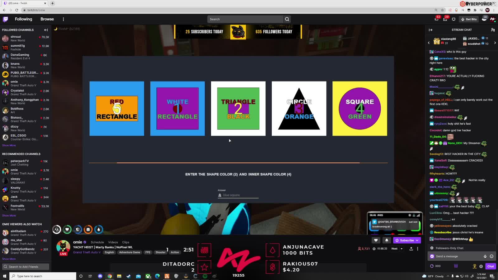 Tony watches Marty hack - Clip from https://www.twitch.tv/anthonyz