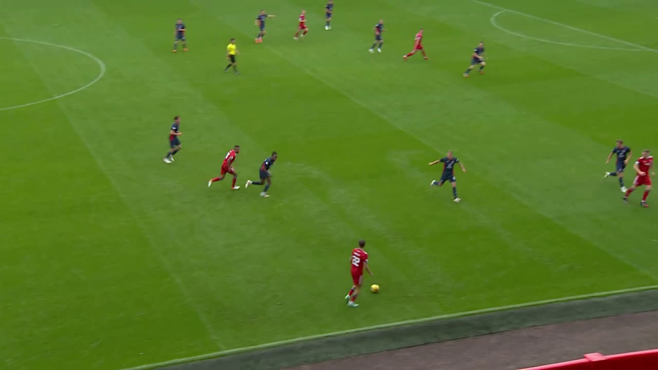 Watch Ramsay v Ross County pass to final third | Streamable