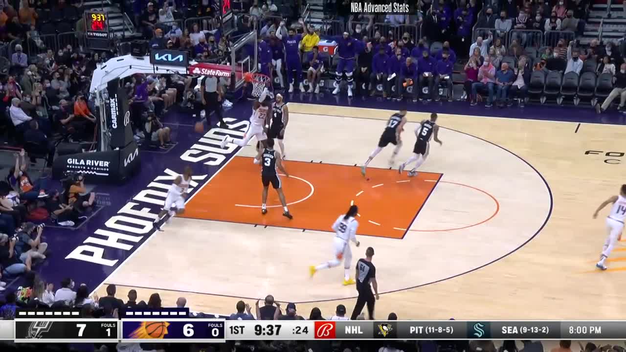 Ayton-CP3-alley-oop-practice