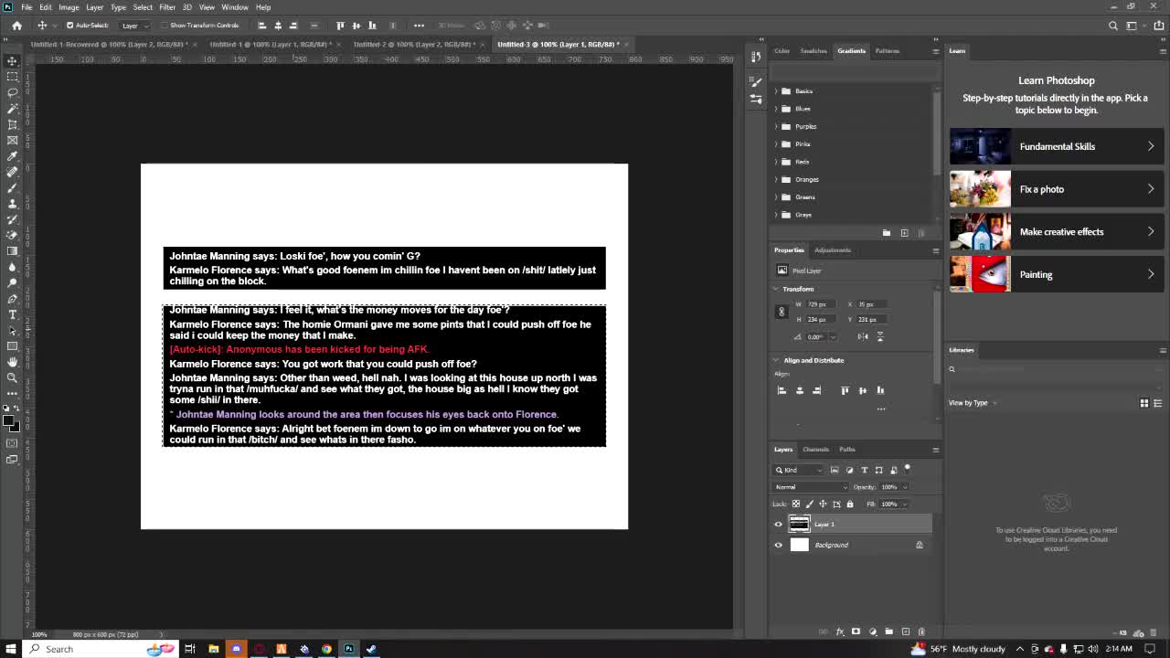 Watch How to edit out red messages for screens! | Streamable