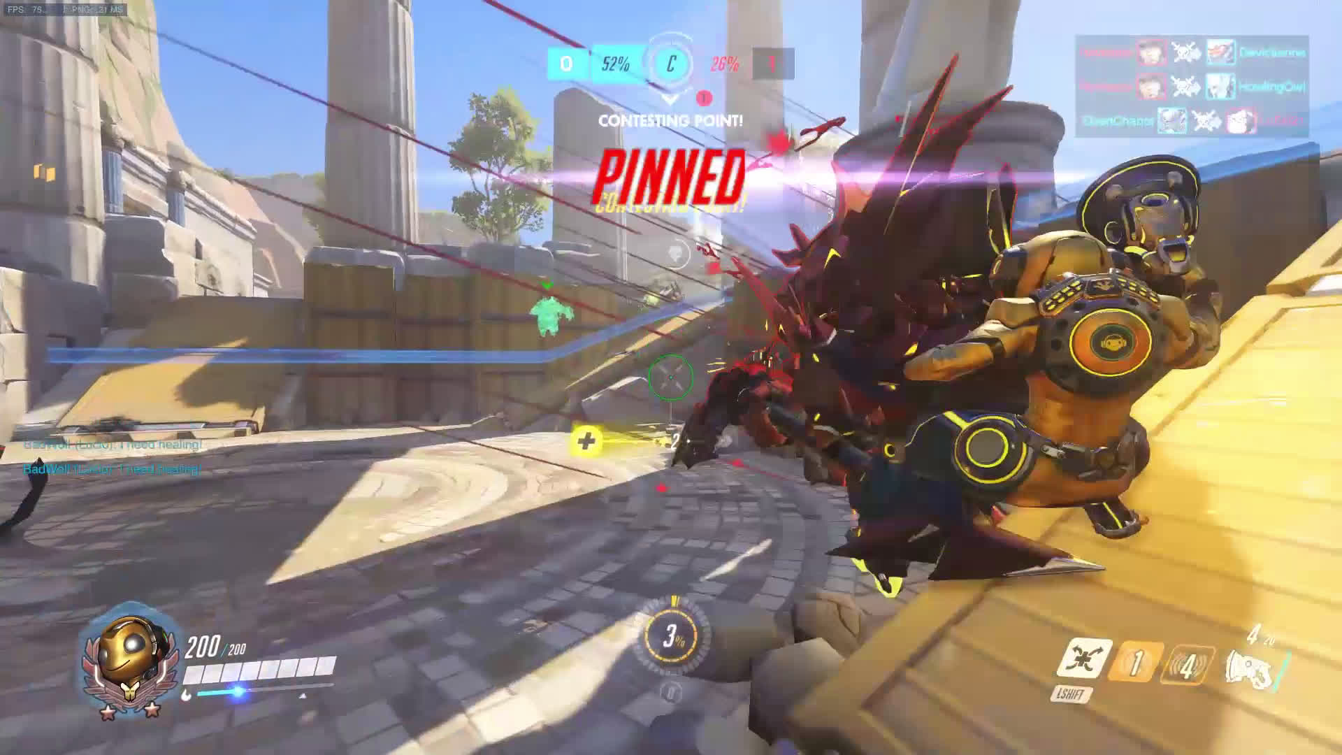 Lucio has a near death experience