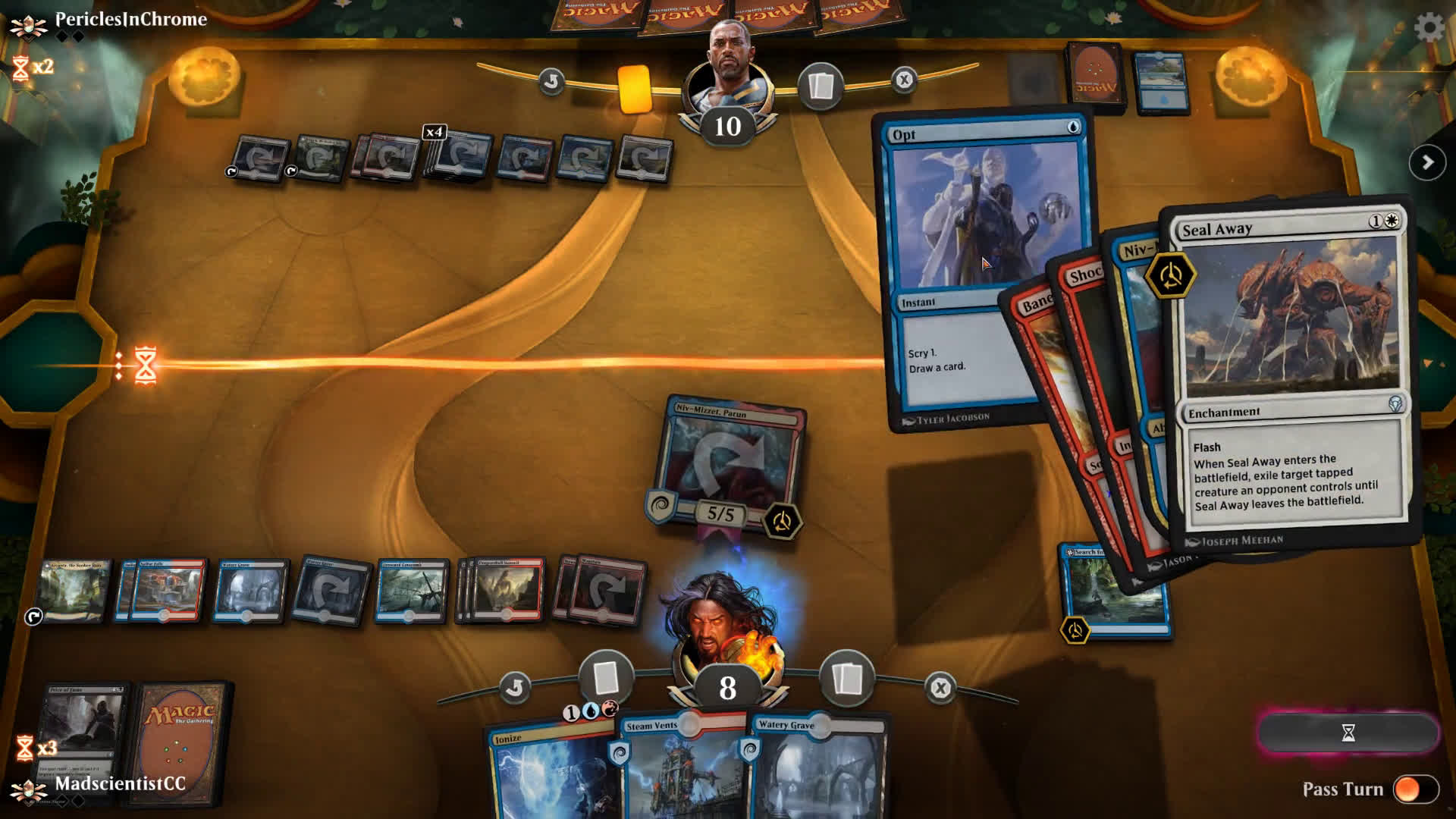 [Magic Arena] Niv-Mizzet vs lethal Banefire