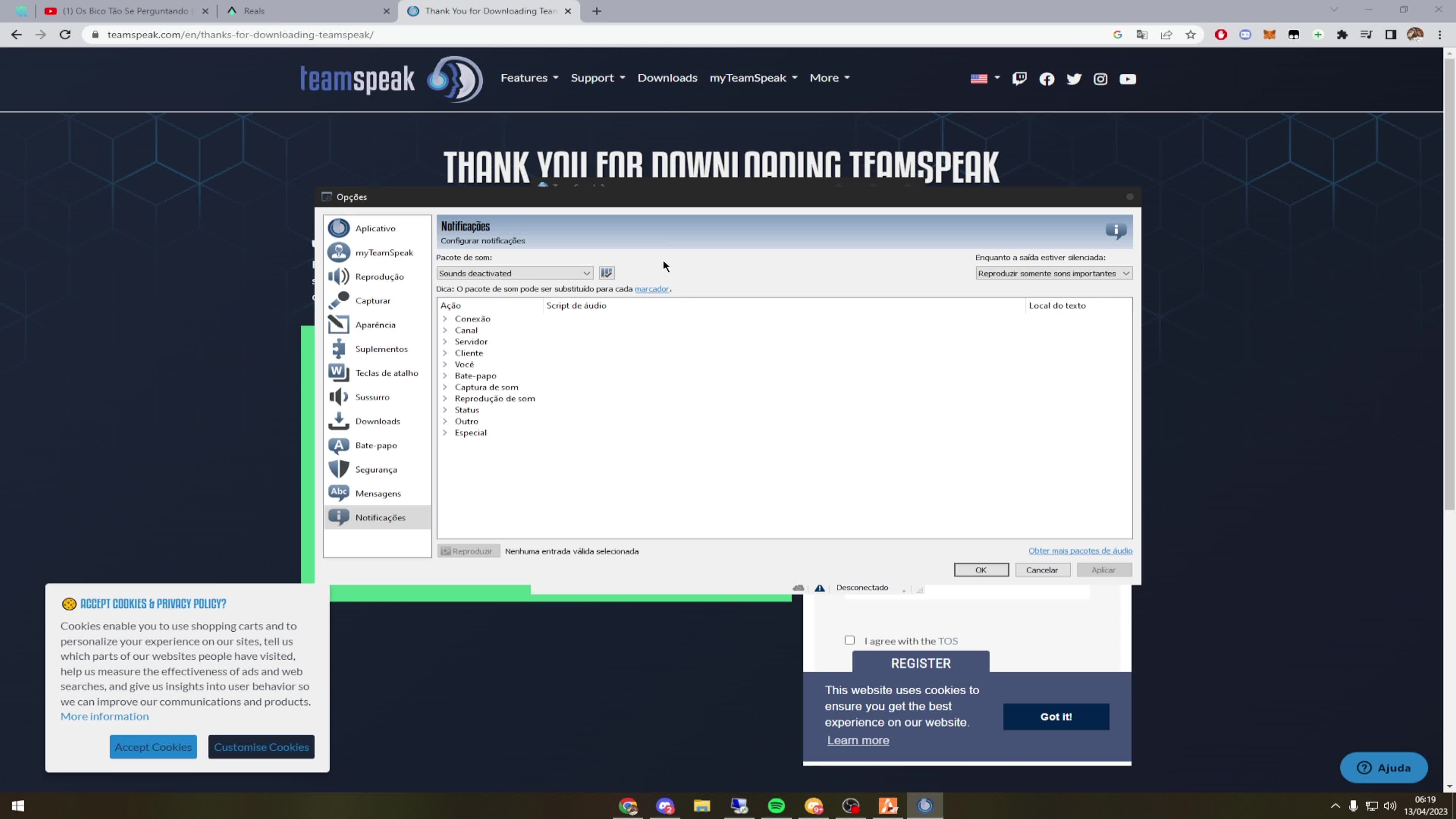 Tutorial TeamSpeak + TokoVoip