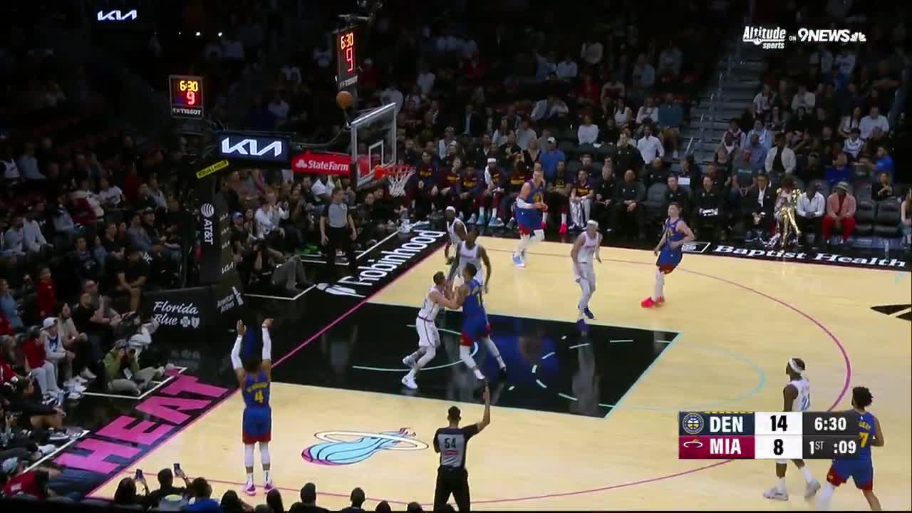 Watch [Highlight] Jokic makes an absurd sling pass to Westbrook, who drains the corner 3 ...