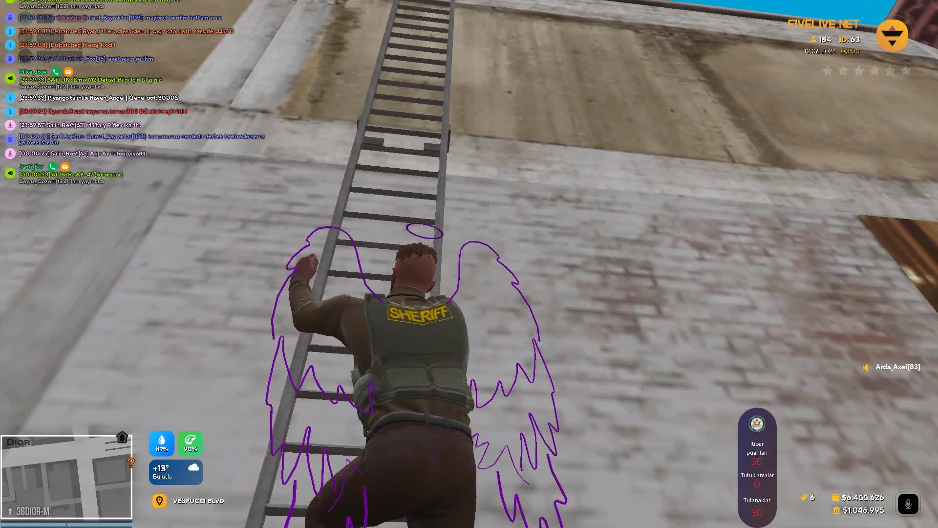 Watch Grand Theft Auto V 2024.06.12 - 00.01.26.10.DVR - Trim.mp4 fail rp | Streamable