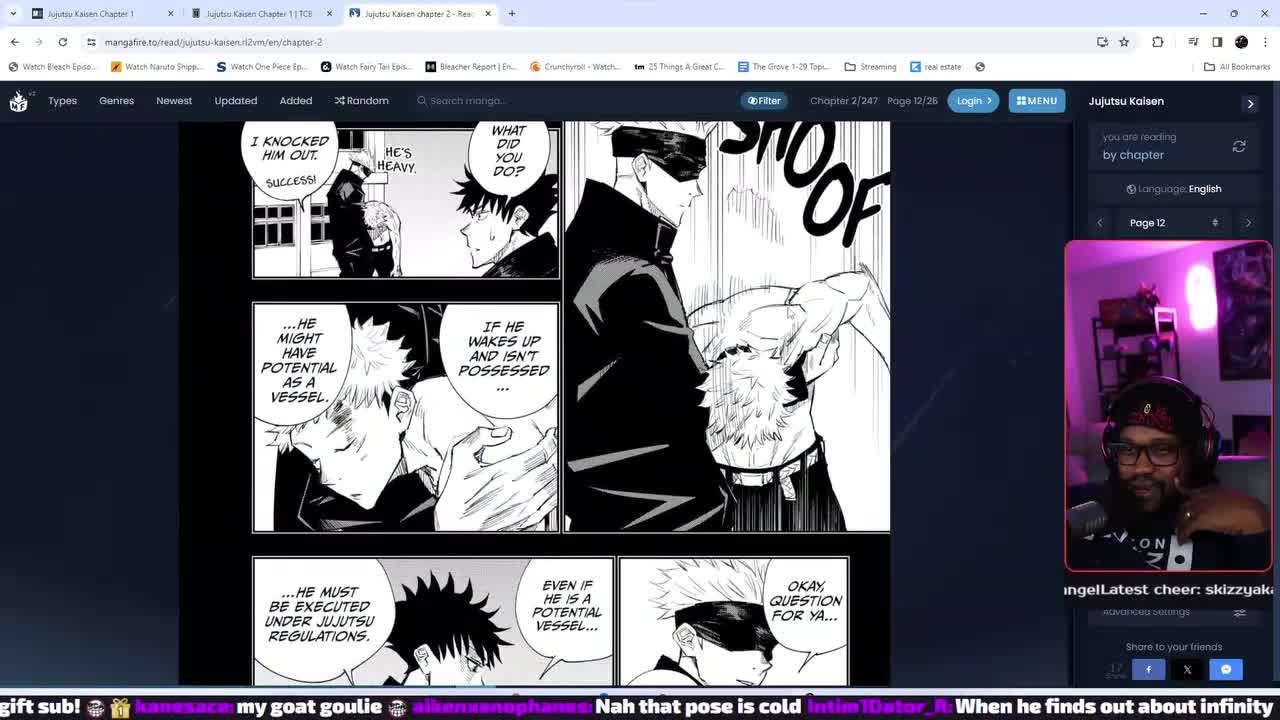 brago | jjk manga vod | chapter 1-9