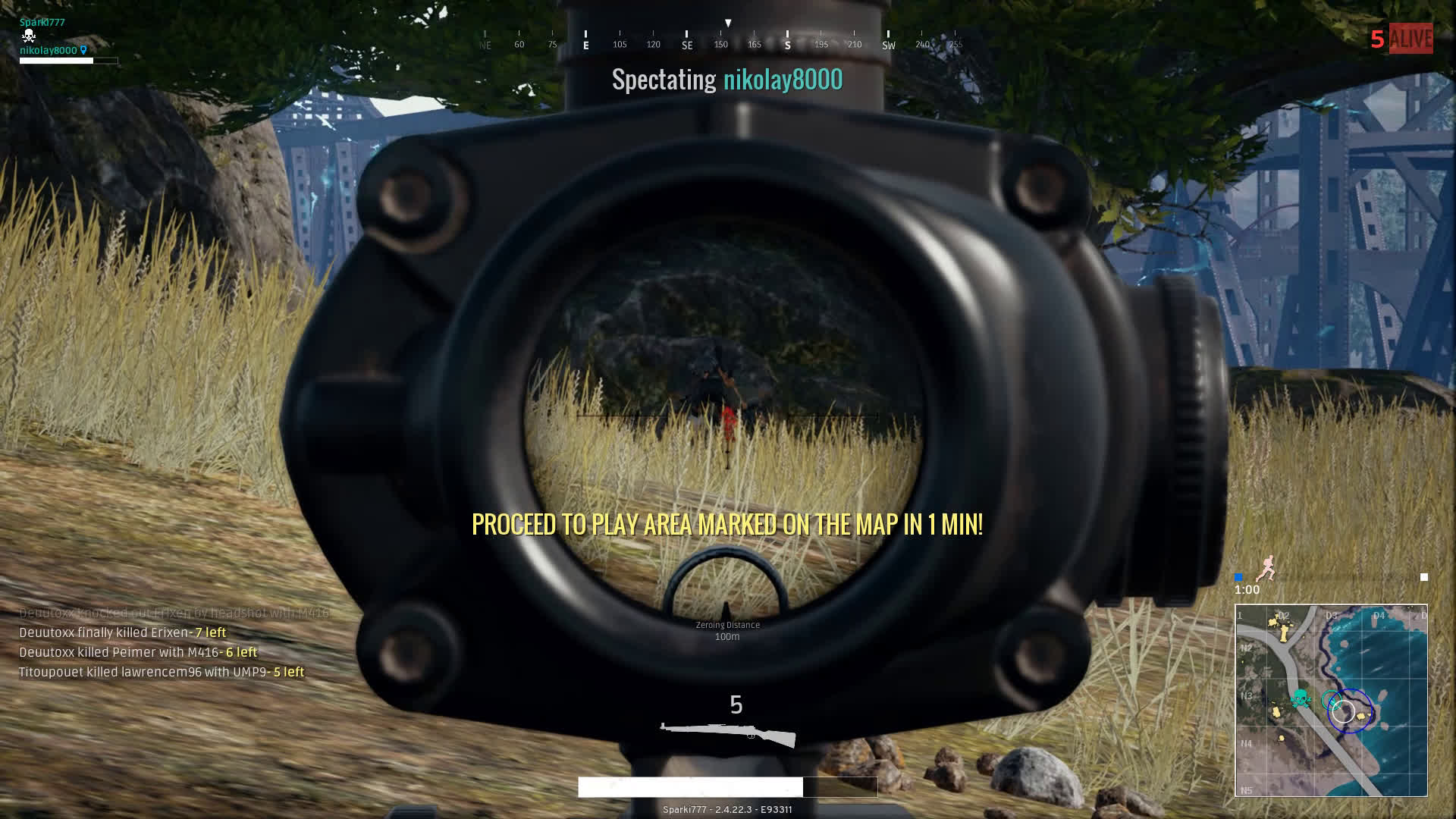 Last mag, make it count!