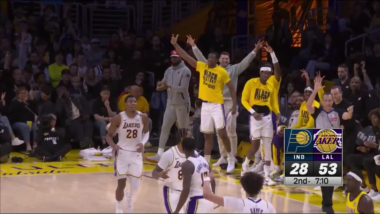 Watch [Highlight] Markieff Morris joins the party with a three—Luka loves it! | Streamable