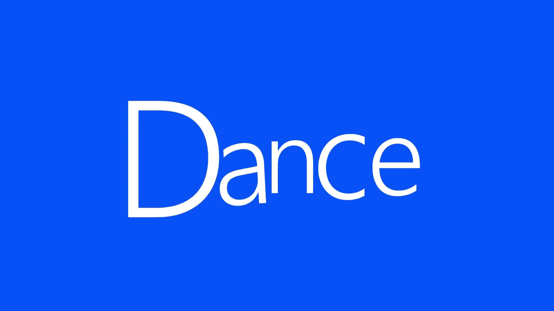 DANCE Audio Visualisation DEMO shotcut