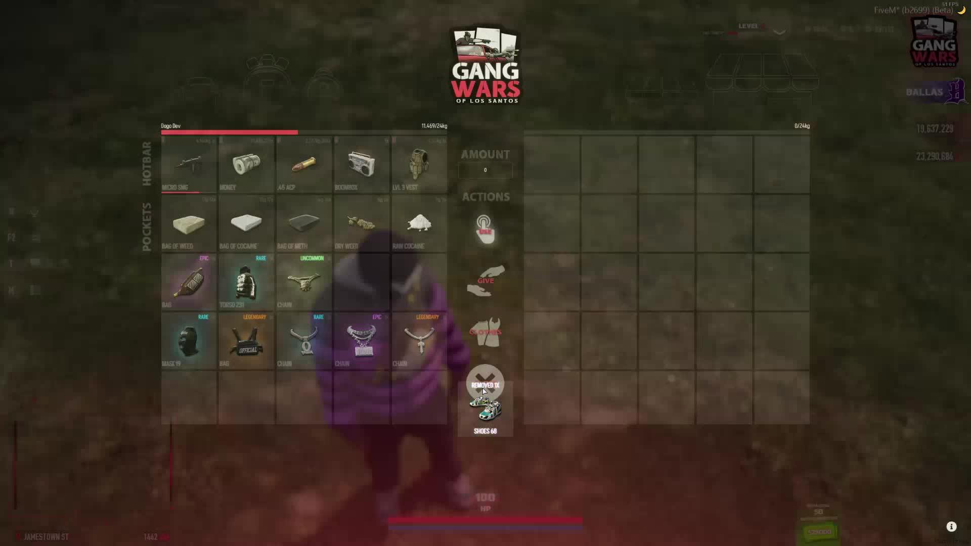 Watch Ox Inventory Clothing | Streamable
