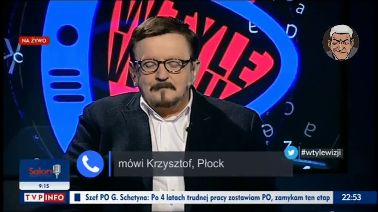 Widz TVP pyta, panika w studiu
