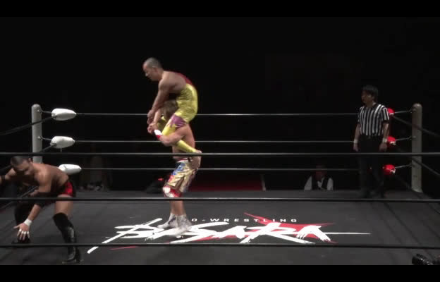 Japanese ocean cyclone suplex hold