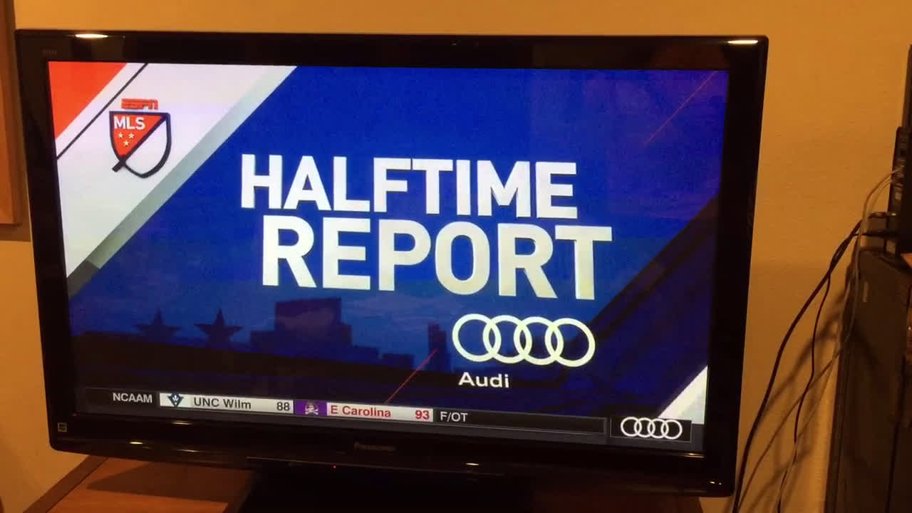 ESPN Broadcast Uses Halftime Transition Pre-match
