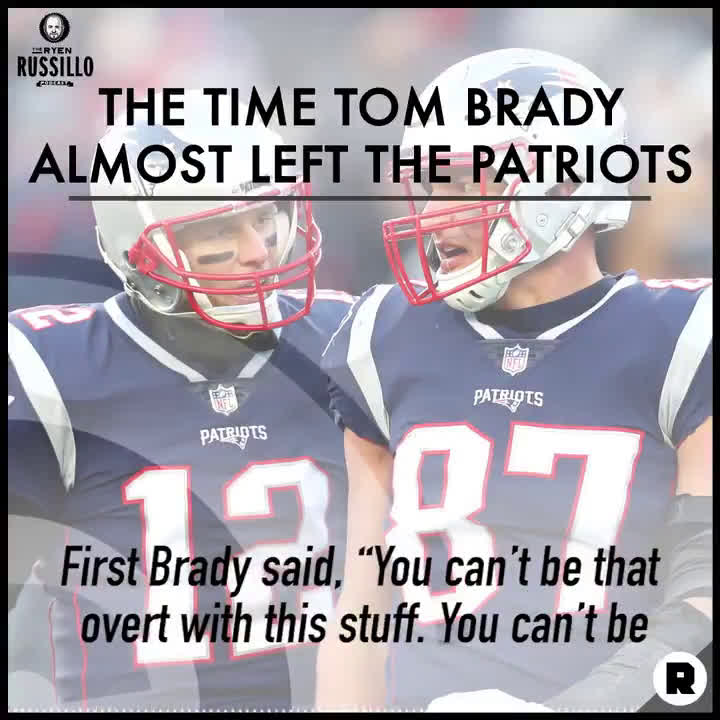 Now that Tom Brady has decided to test free agency, @ryenarussillo and ...