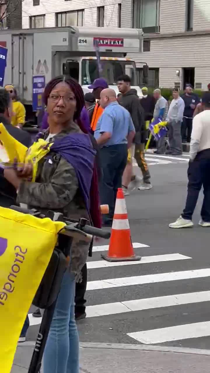32BJ Union Rally NYC