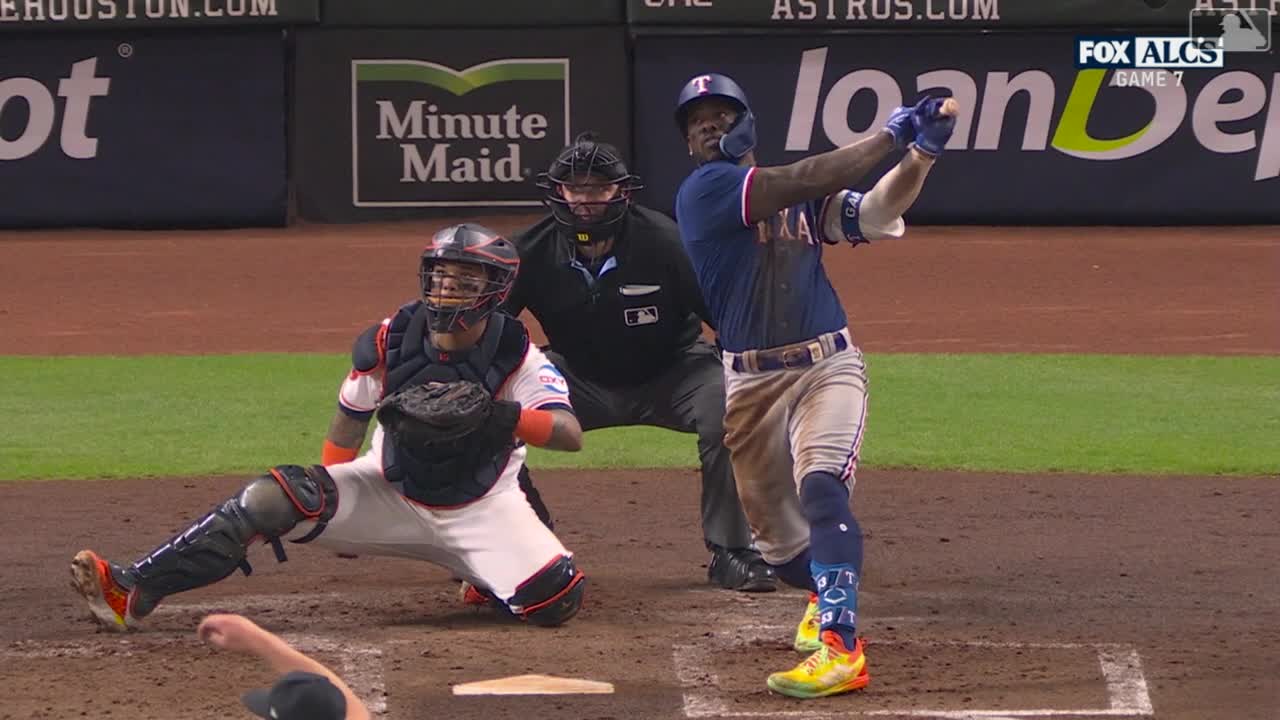 Adolis García's solo home run