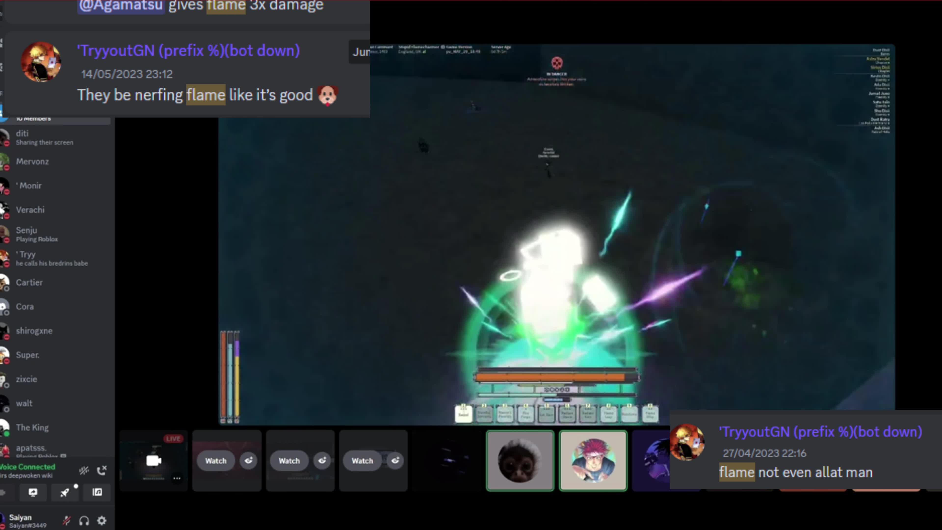 Watch Flame heals nothin fam not op | Streamable