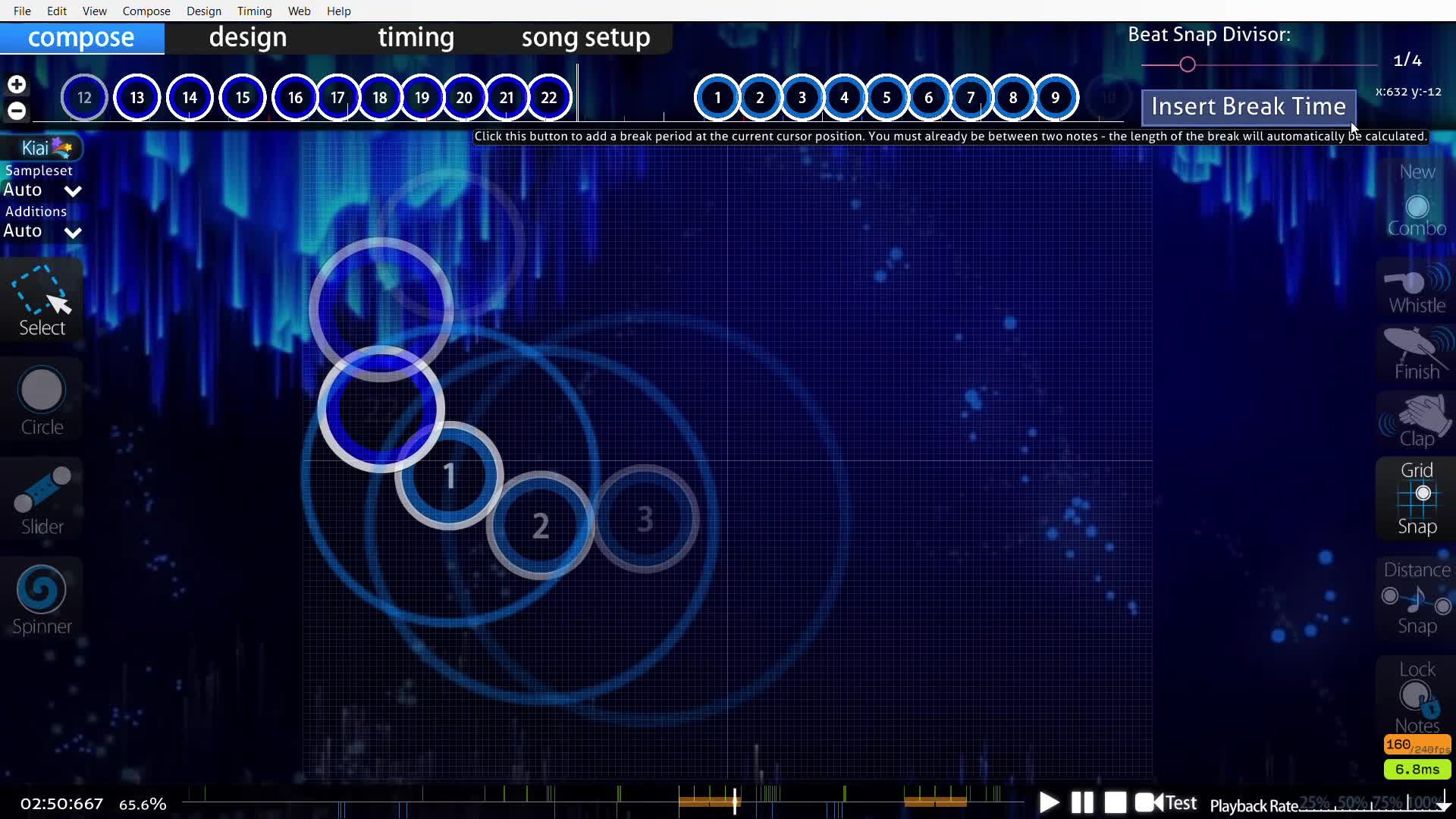 osu! - xi - Blue Zenith (Asphyxia) [FOUR DIMENSIONS].osu 2022-06-16 02 ...