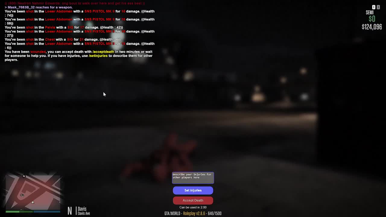 clip of them shooting first