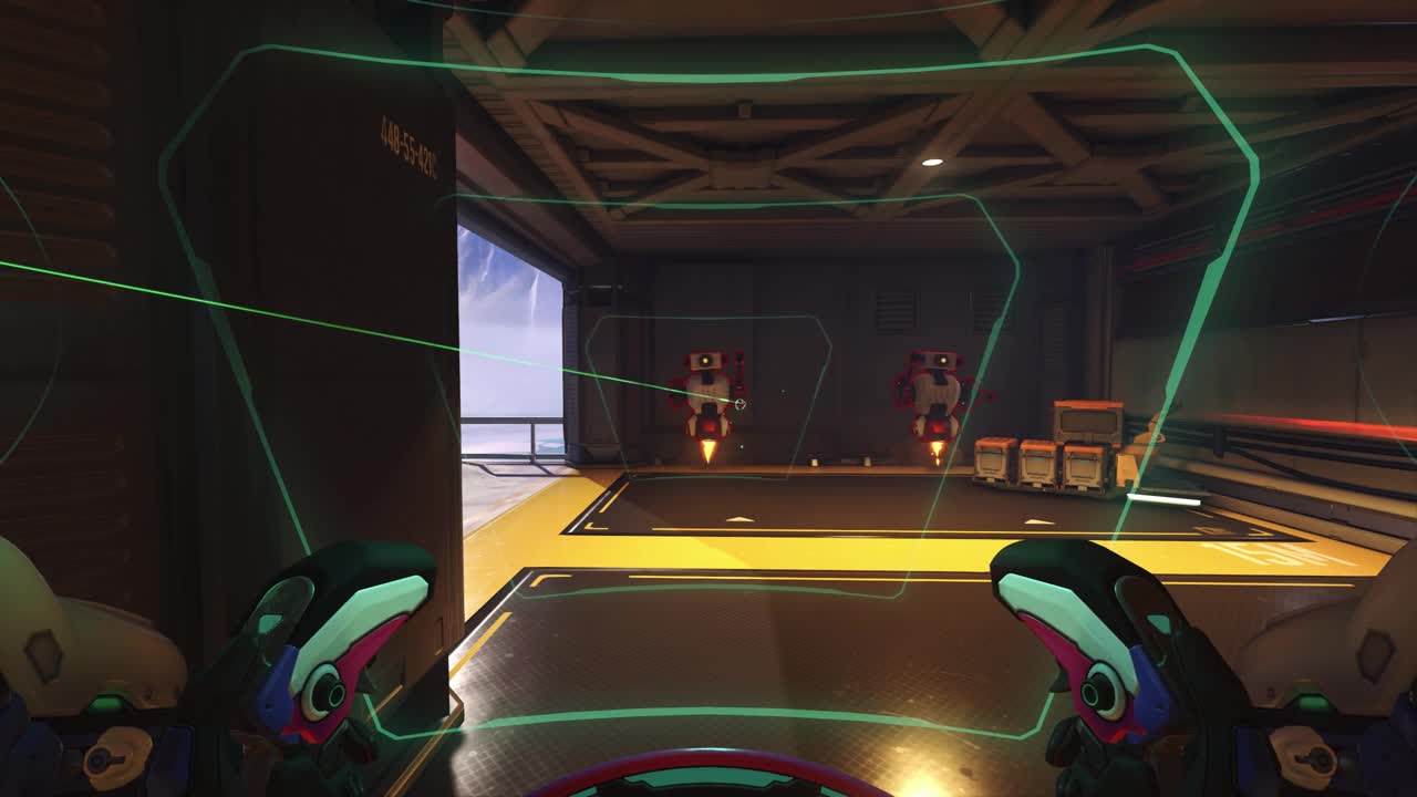 Defense Matrix with bullets