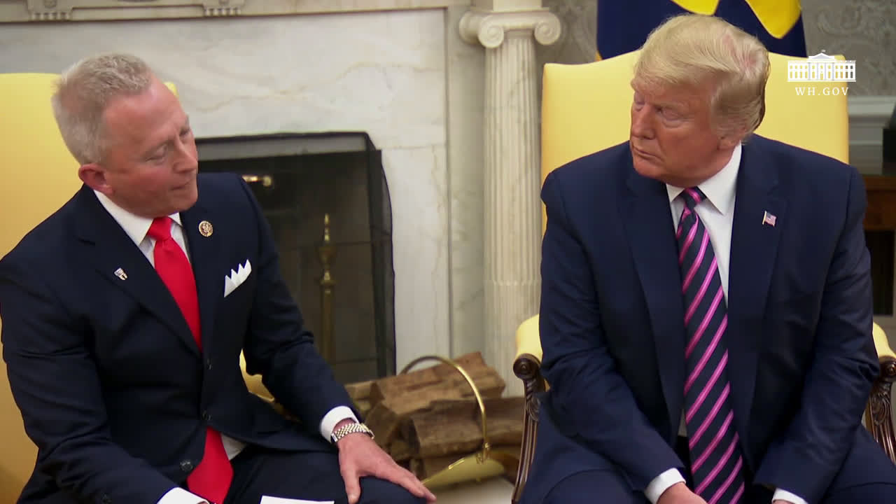 President Trump & Congressman Van Drew announce Quite Frankly