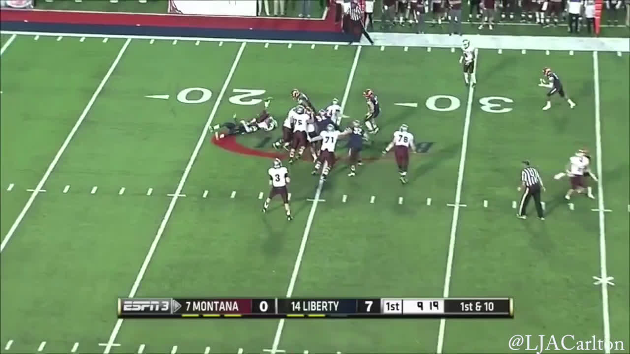 Fake WR screen hit the big play on the other side