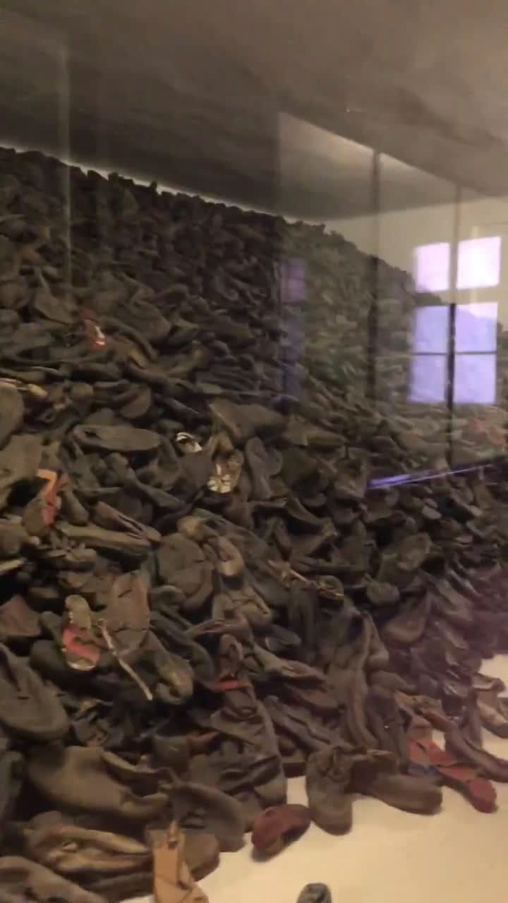 auschwitz shoes
