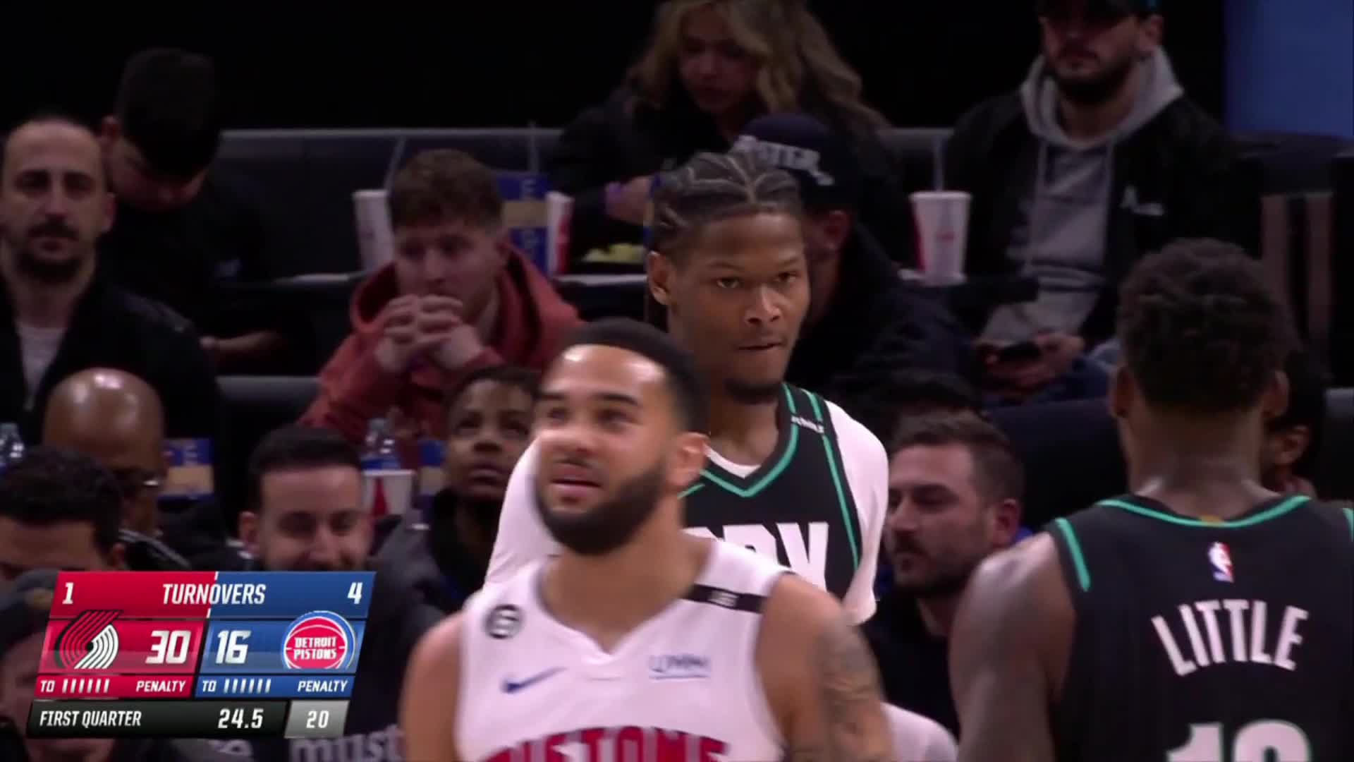 Watch Cam gets the steal and hits his defender with a smooth behind-the-back dribble | Streamable