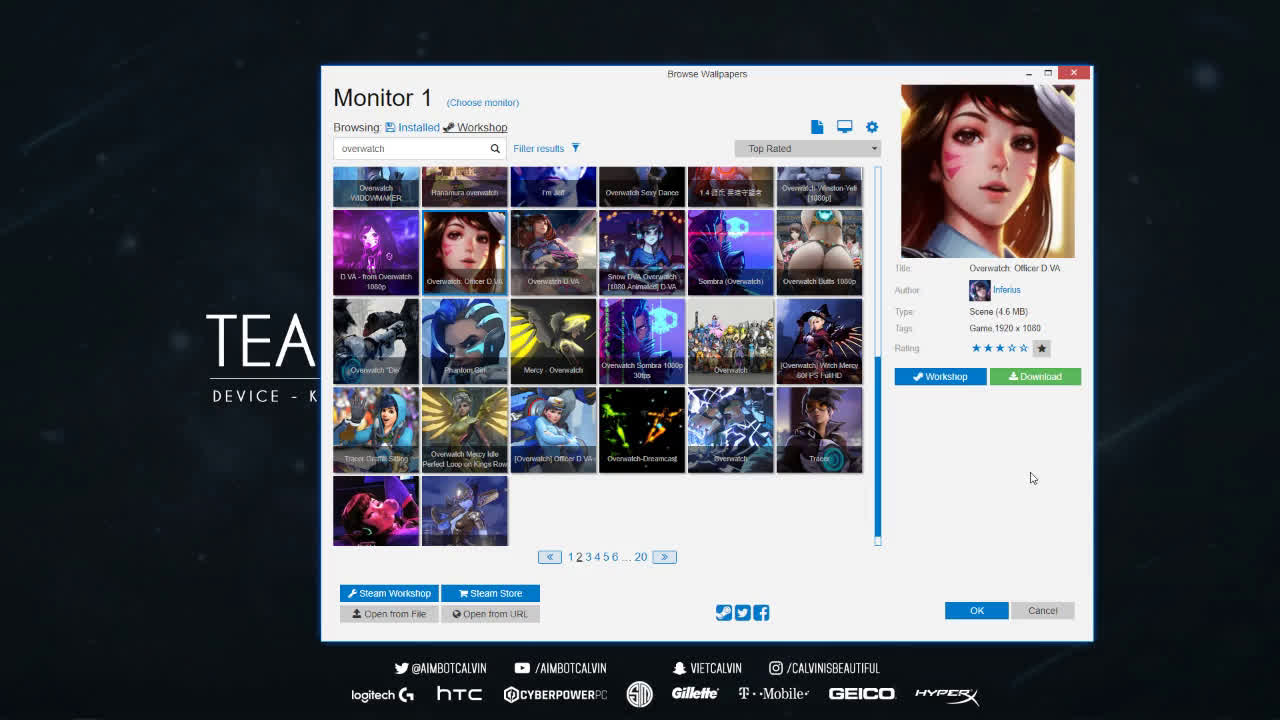 Watch Nice wallpaper Kappa aimbotcalvin | Streamable