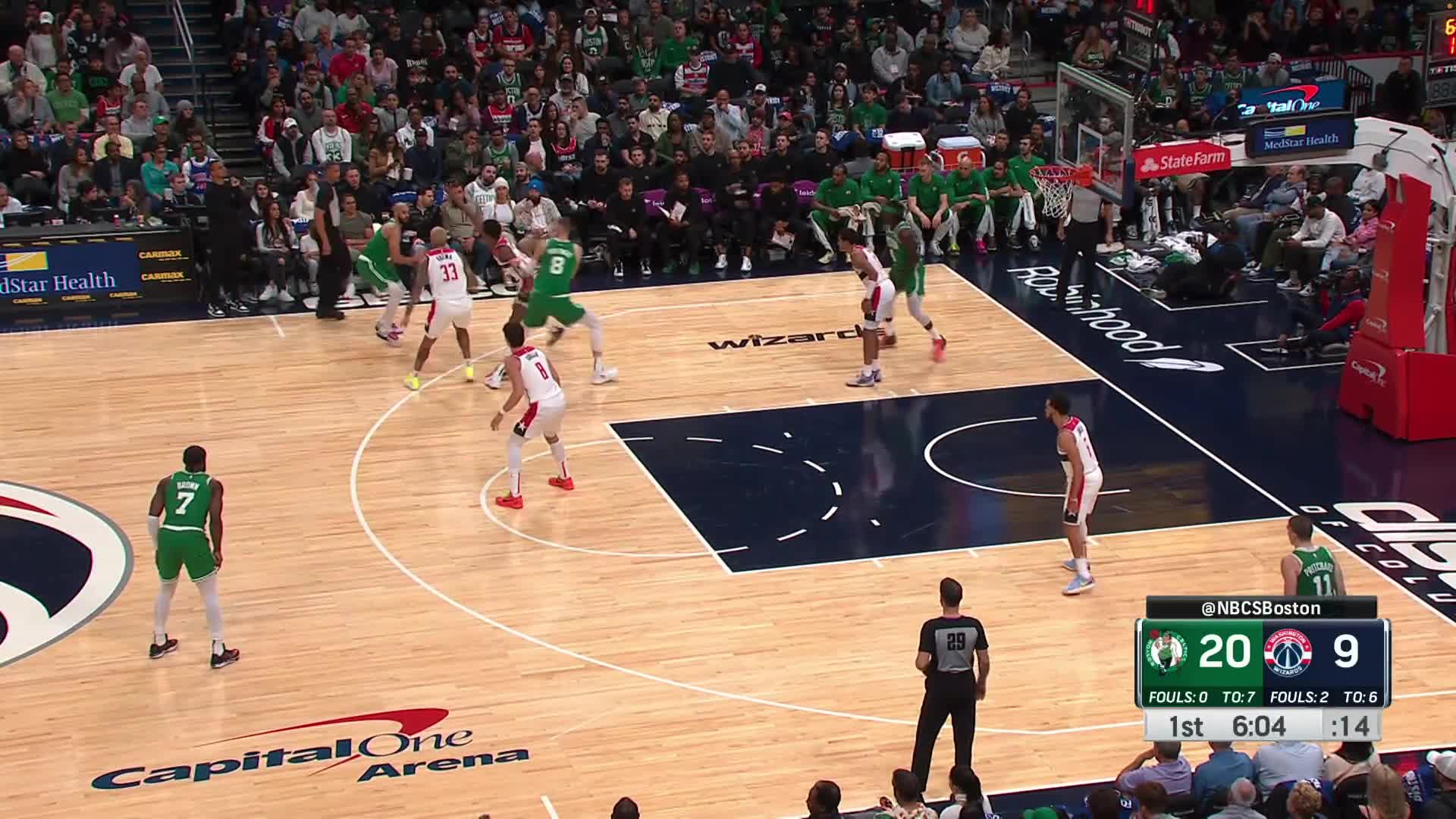 Watch Jrue Inverted Dunker Spot, clear-out KP post bucket via slip v.2 | Streamable