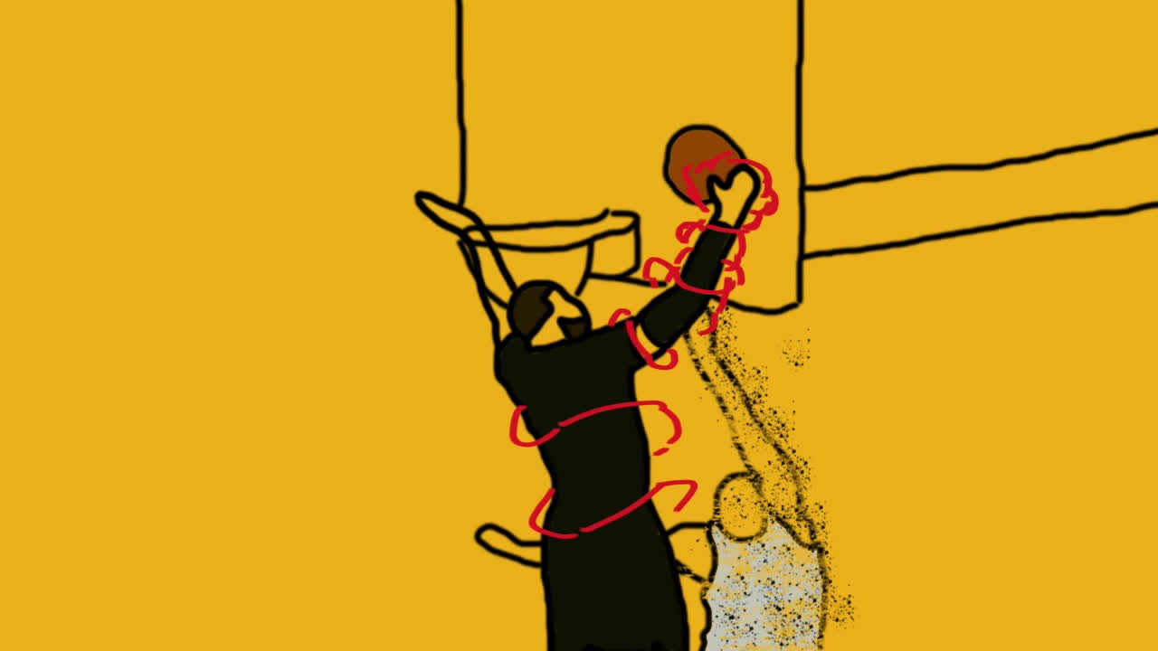 legendary lebron block