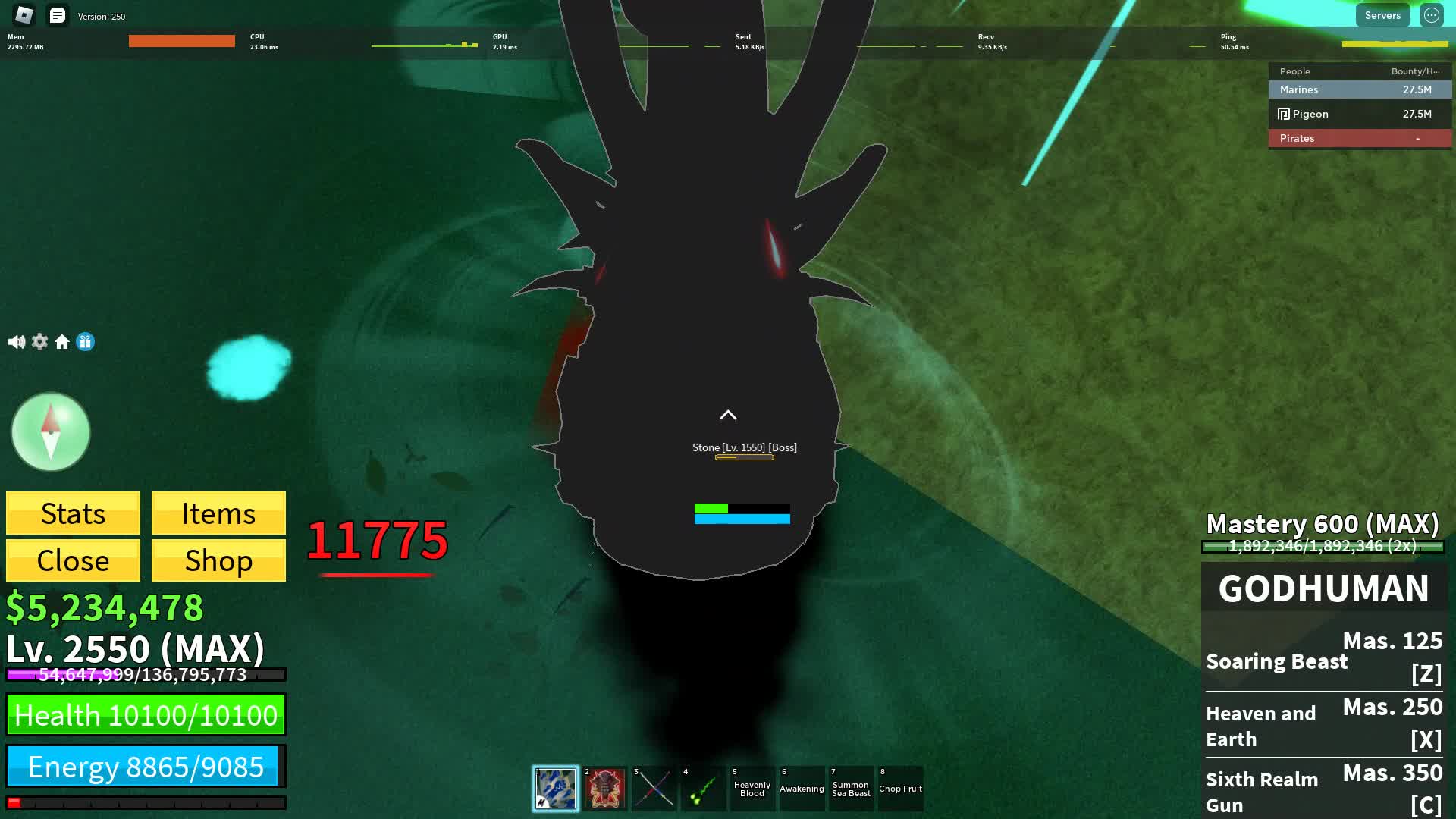 Pigeon's Mammoth Combo