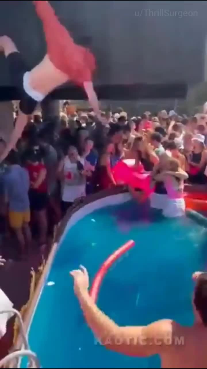 Watch Pool fail | Streamable