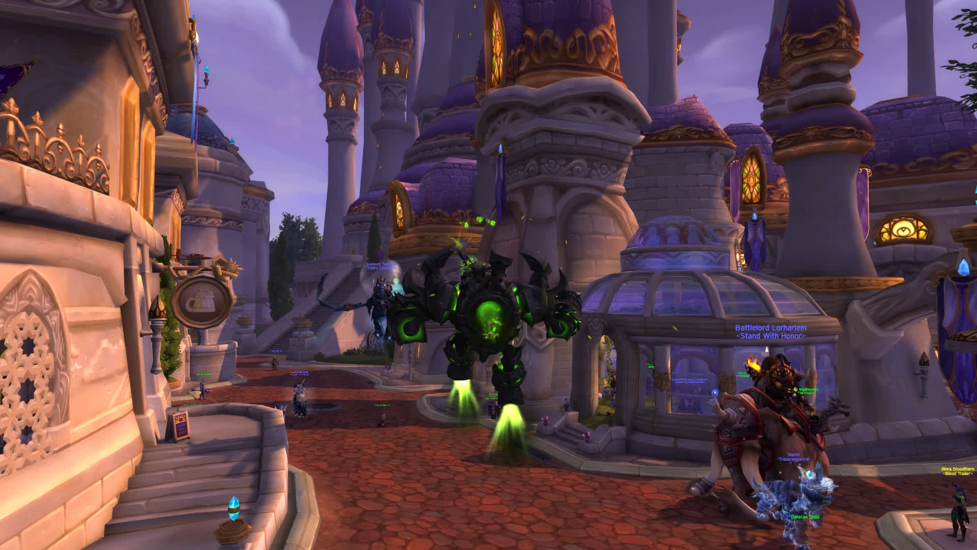 Local Warlock Discovers How To RP Walk Whilst Flying