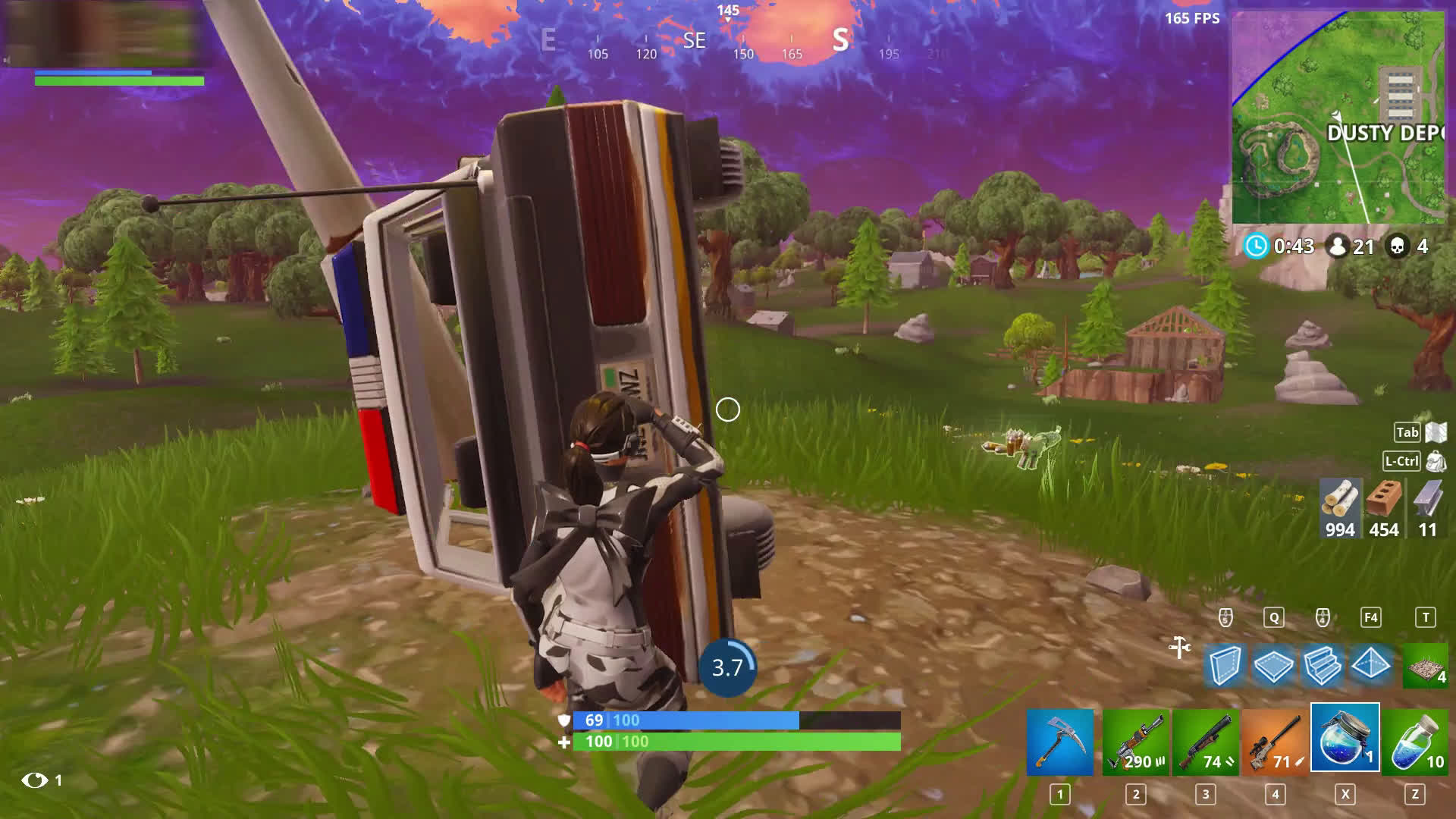 big shield teleport?