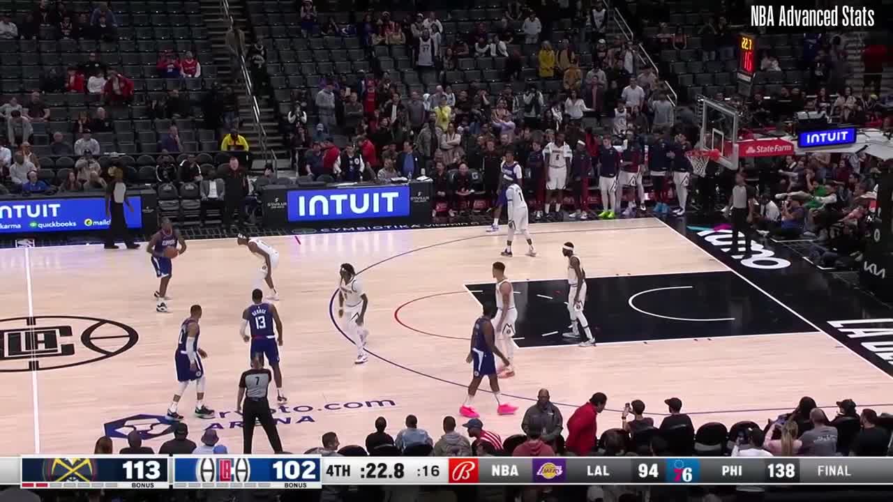 Westbrook layup vs. Nuggets