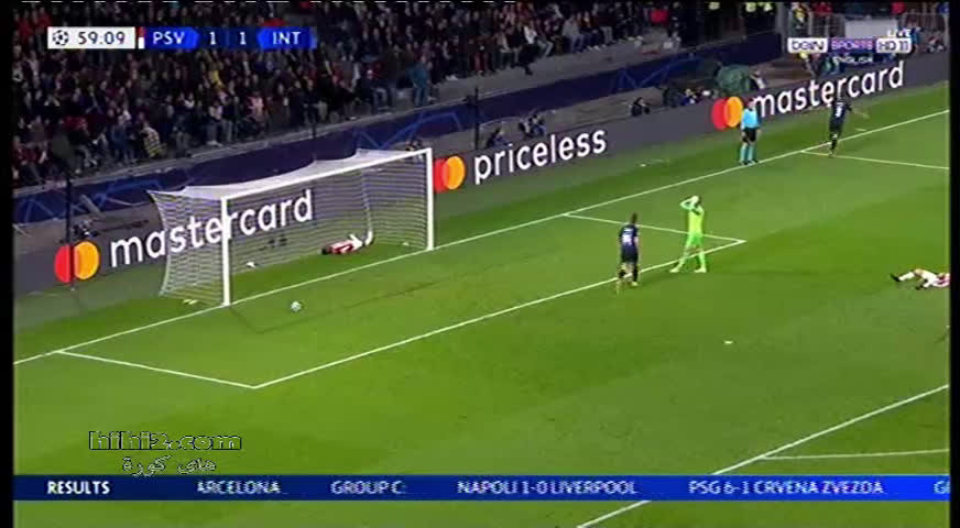 PSV 1 Vs 2 Inter Milan