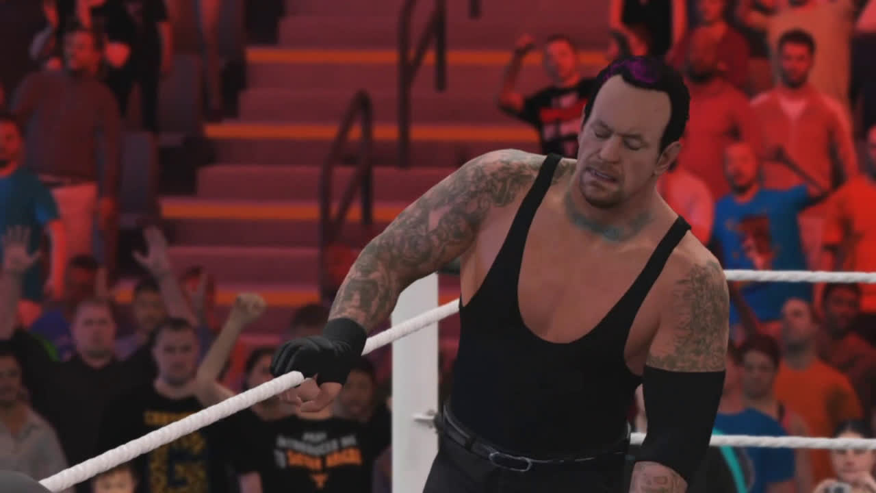 Watch The undertaker just likes to dance after a victory in WWE 2K17 ...