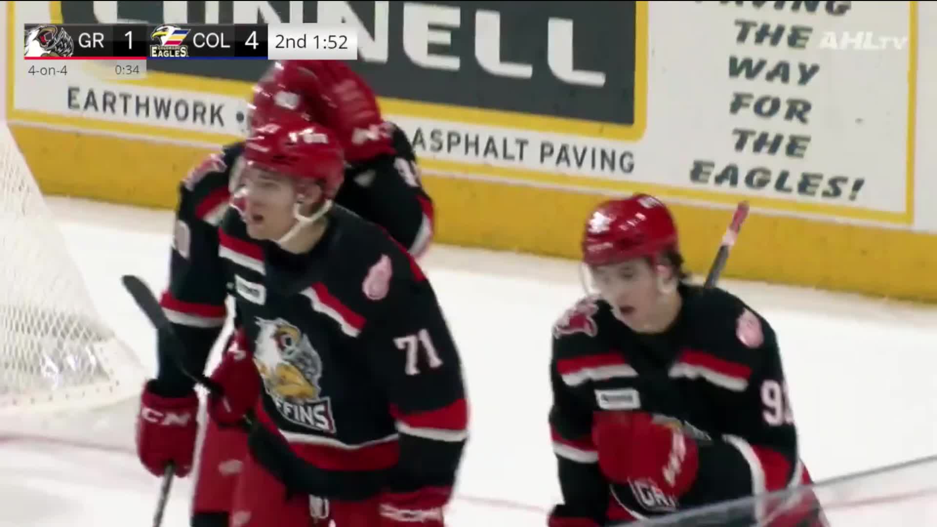 Kasper first goal AHL vs Eagles