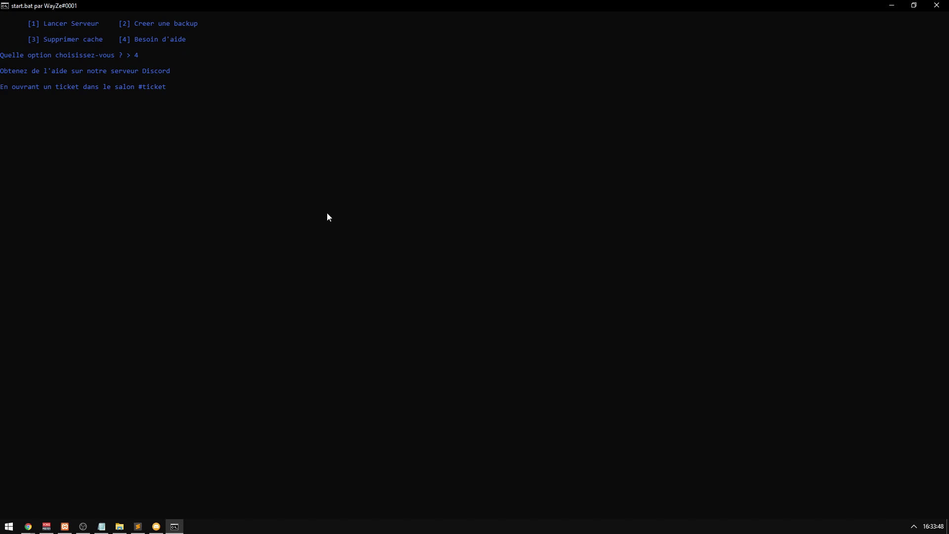 Watch start.bat-V3 by WayZe#0001 | Streamable