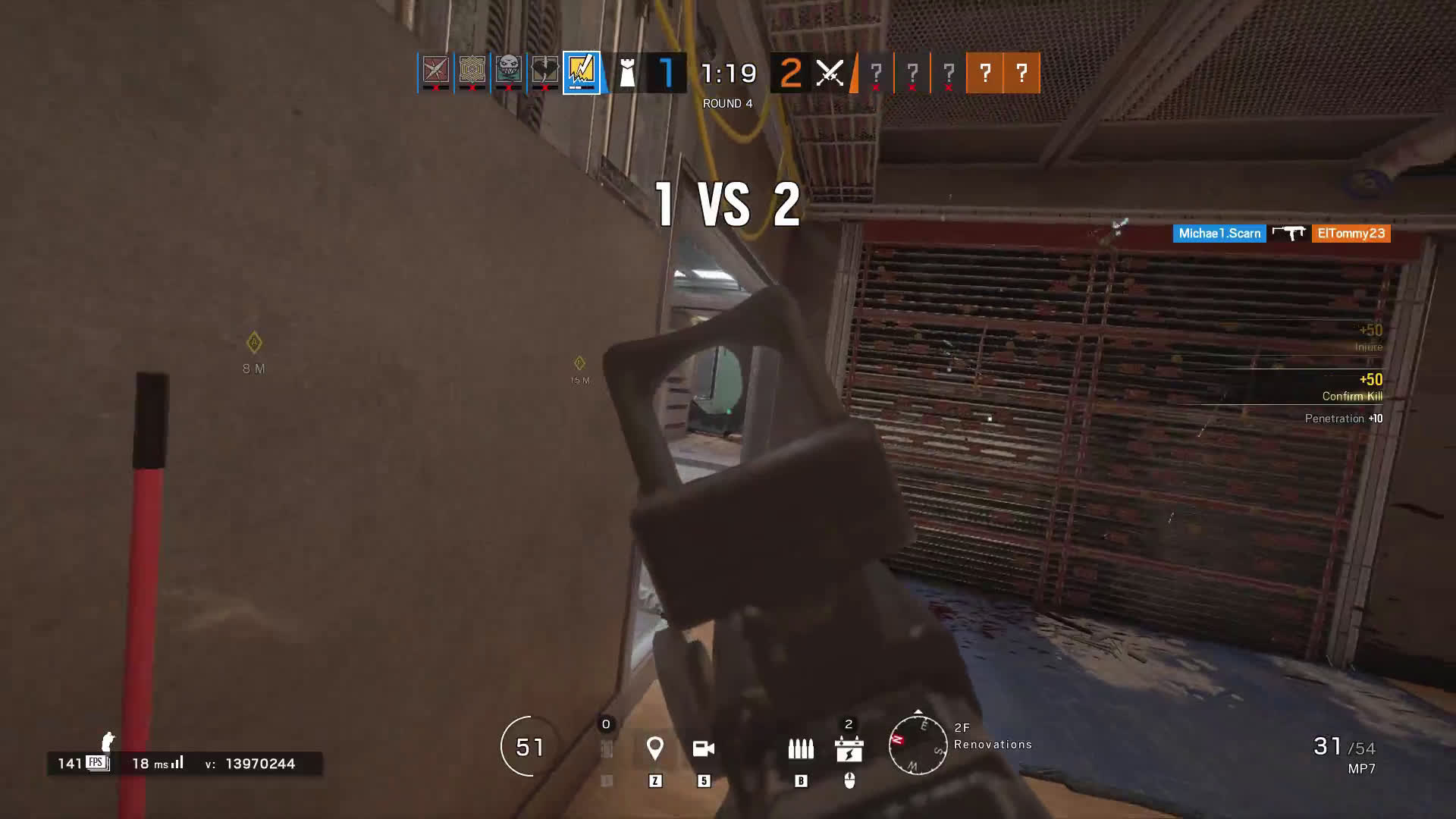 1v5 Clutch